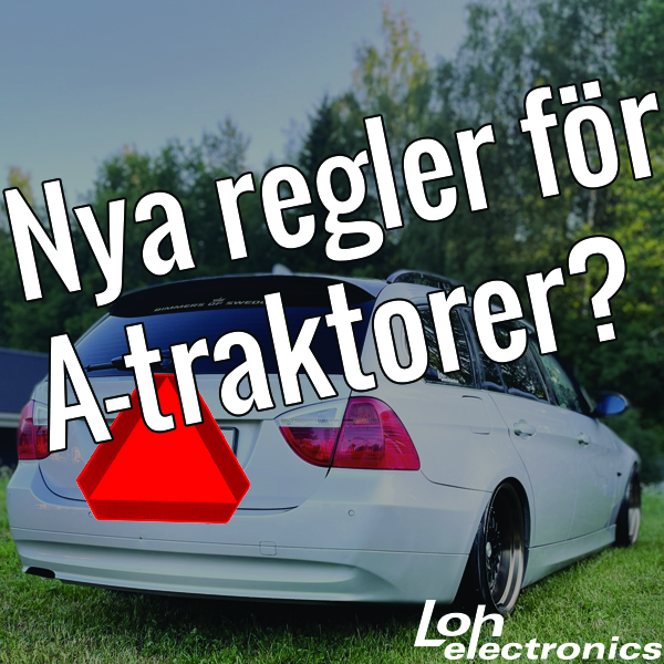 Nya regler för A-traktorer på gång, under 2026?